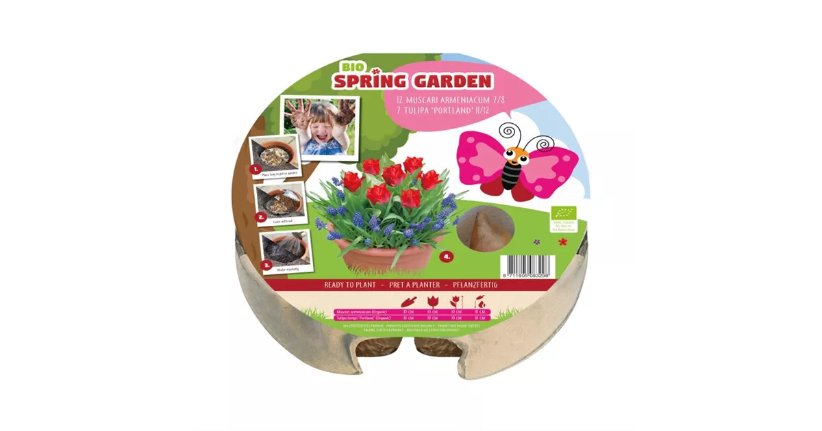 PLANT-O-MAT TRAY red 100% BIO